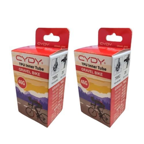 45mm CYDY(シディ) 超軽量TPUチューブ 46g 2個セット グラベル・MTB用 (45mm) - メルカリ