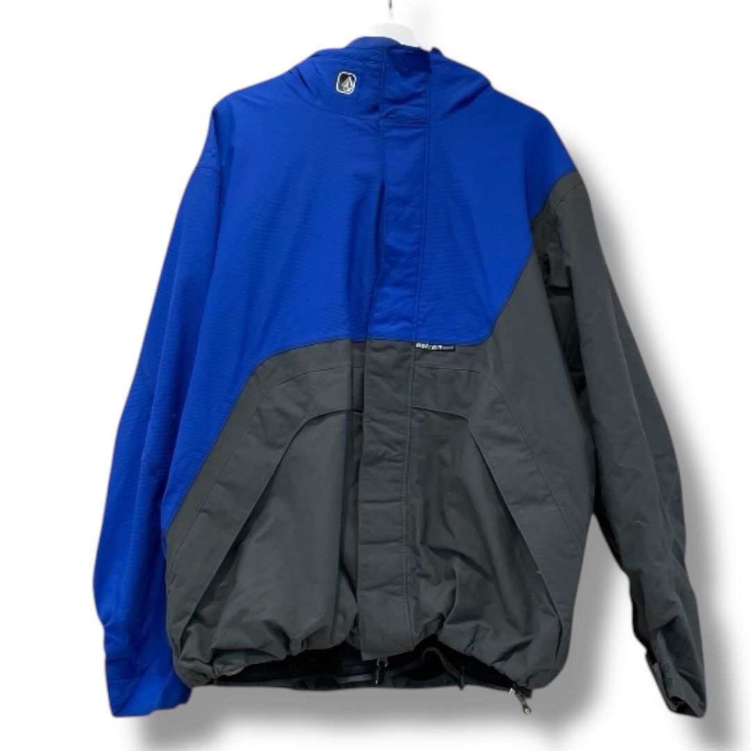 VOLCOM NIMBUS SNOW ボルコム スノーウェア Lサイズ スキー スノボ メンズ ブルー×グレー ウィンタースポーツ 冬 ...