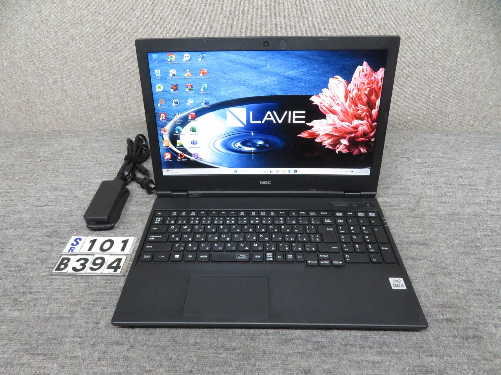 【第10世代CPUで動作サクサク】 NEC VersaPro VX-9 / 15.6型/ 高性能 i5-10310U / 高速起動 SSD 512GB / メモリ 8GB / Win 11 ...