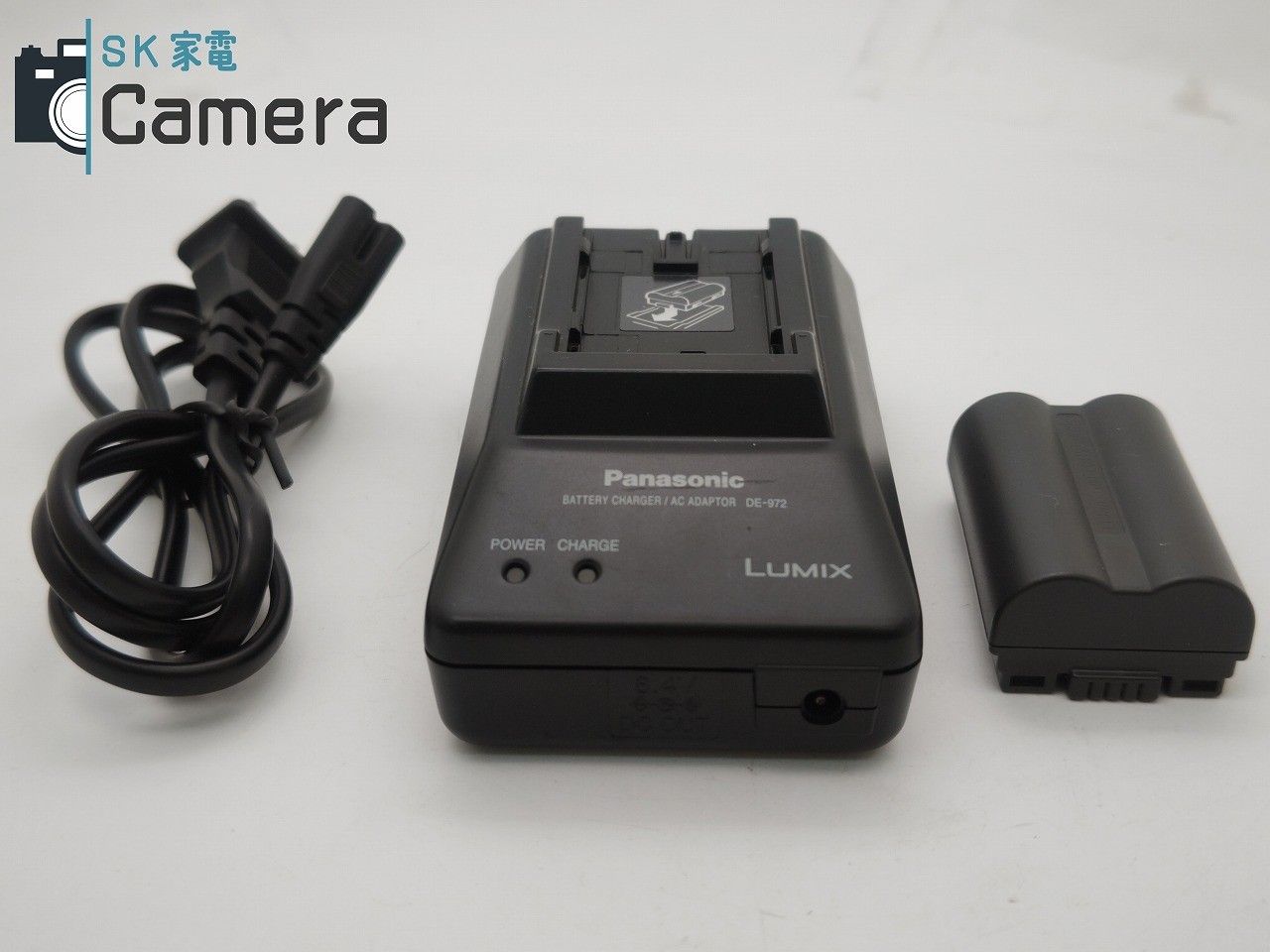 Panasonic LUMIX BATTERY CHARGER / AC ADAPTER DE-972 + DMW-BL14 パナソニック 充電器 電池 セット - メルカリ