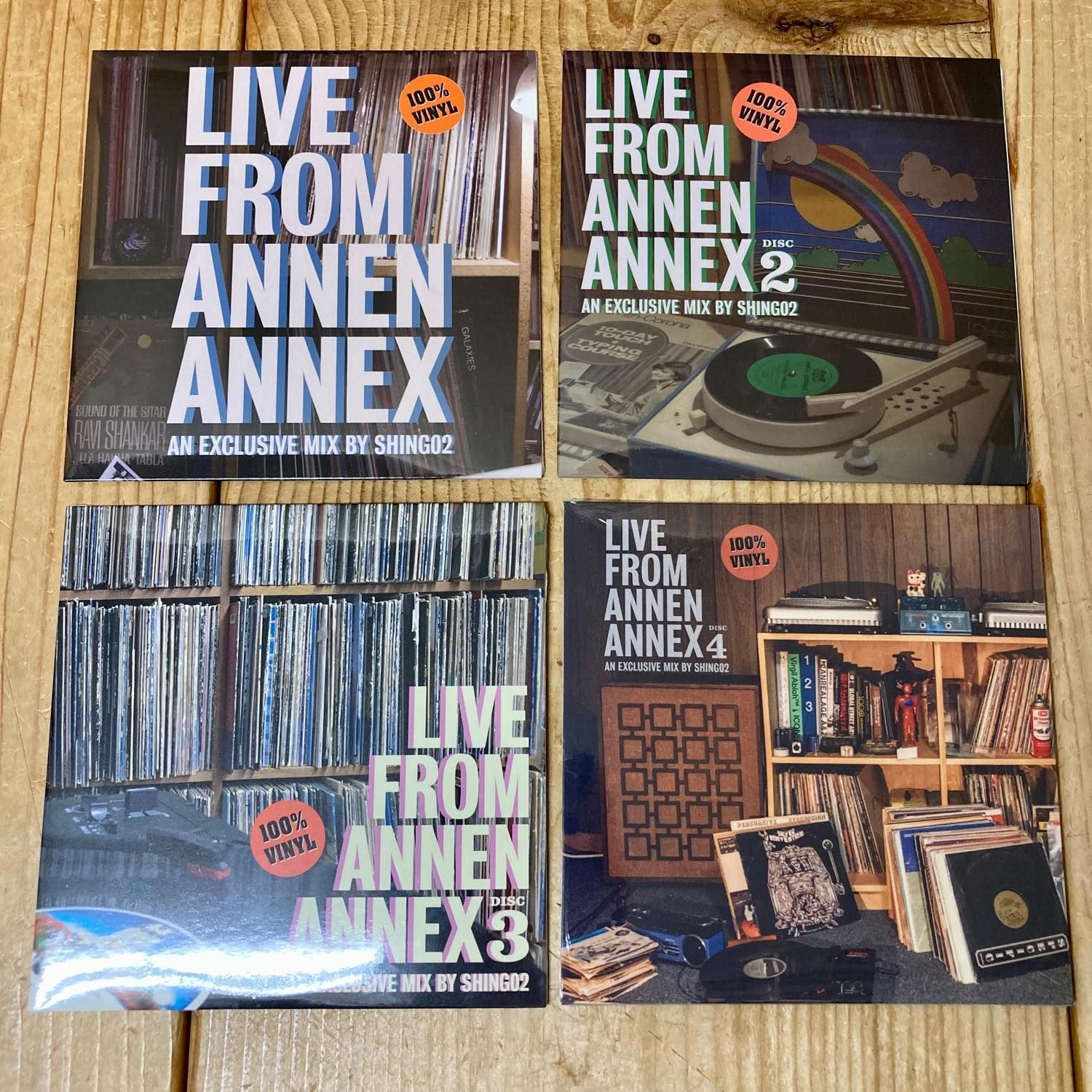 【新品】SHING02 - LIVE FROM ANNEN ANNEX DISC 1/2/3/4 SET [4MIX CD] CD4枚セット ...
