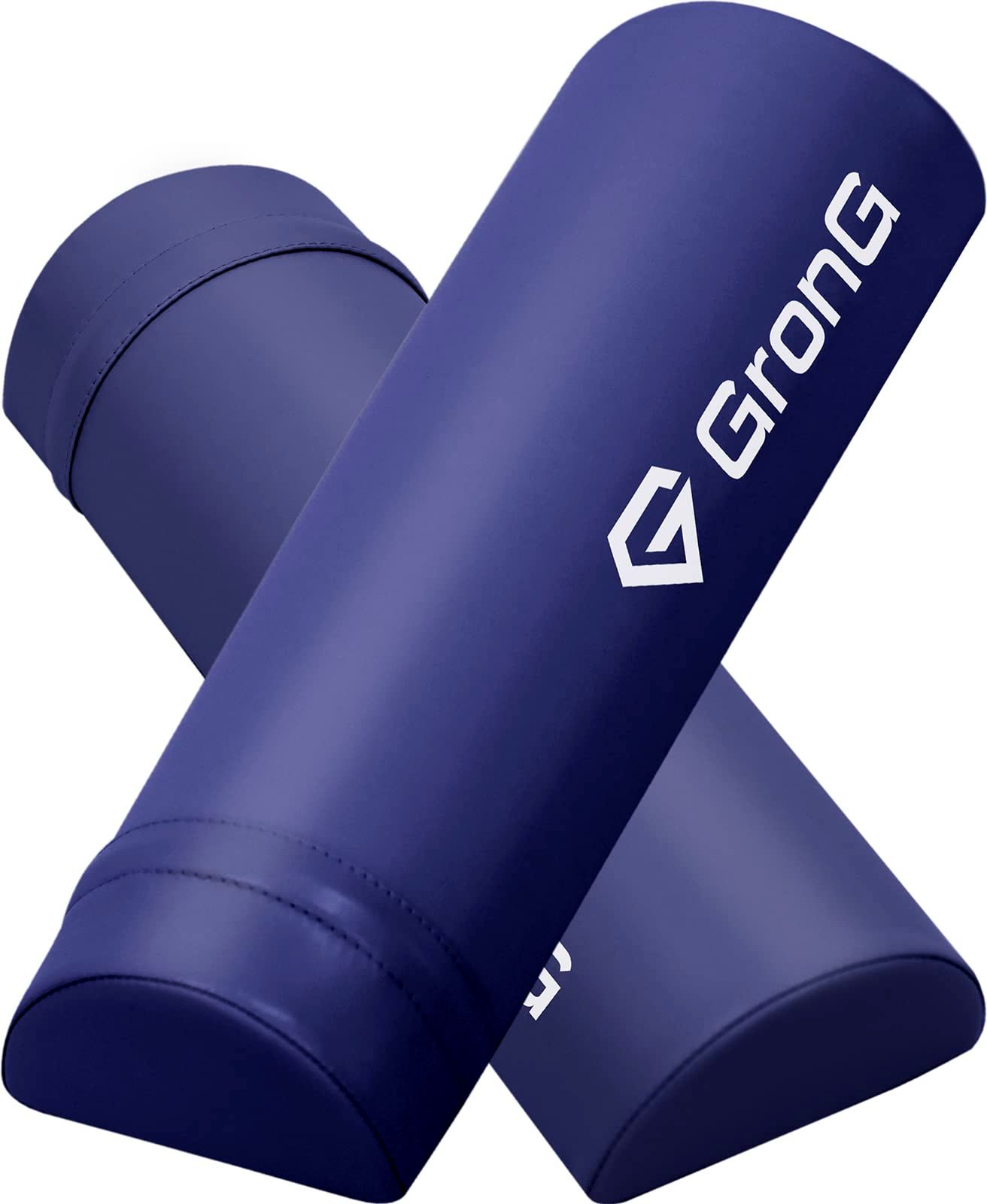 ストレッチ用ポール ハーフ 半円 ハーフポール ヨガポール ショート 41cm 2本セット ネイビー GronG（グロング） - メルカリ