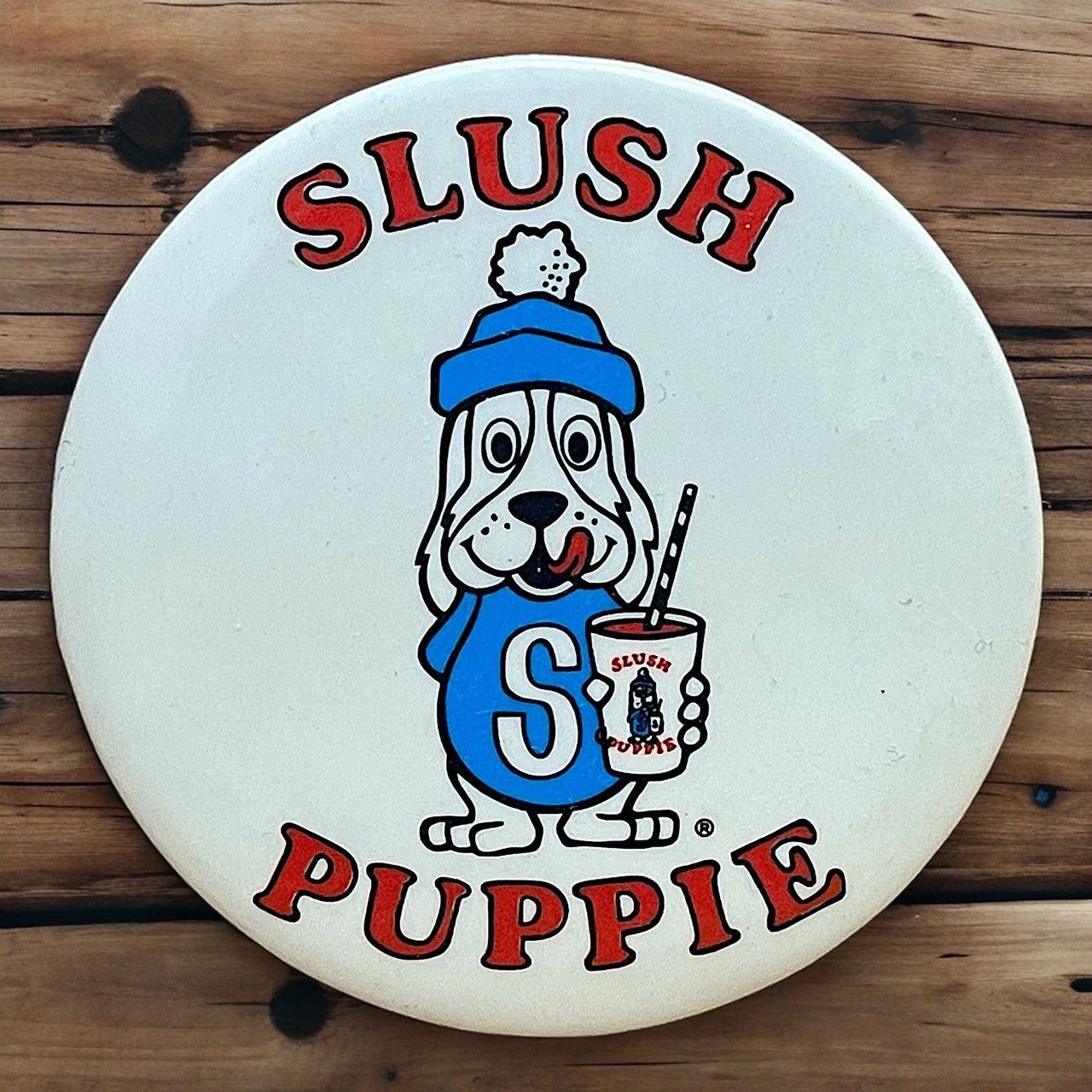 缶バッジ SLUSH PUPPIE プピー ビンテージ アンティーク 50s ~ 60s 70s 80s 90s 00s 小物 アクセサリー ...