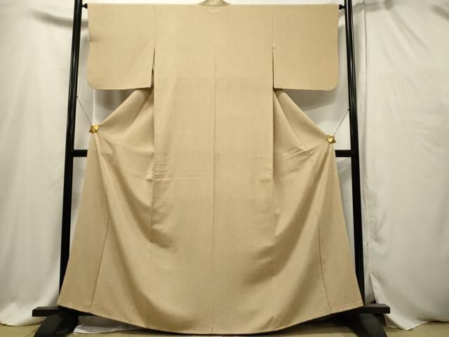 平和屋着物▽江戸小紋 単衣 角通し 正絹 逸品 DAAS0309az