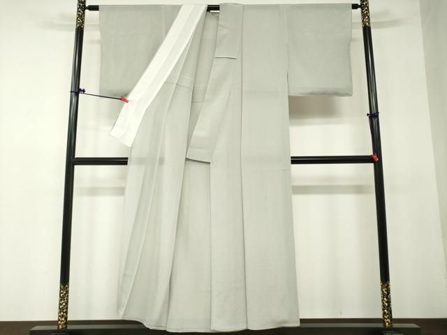 平和屋着物＊夏物 色無地 芝草紋紗 瓶覗色 正絹 逸品 BAAT7429pk 平和