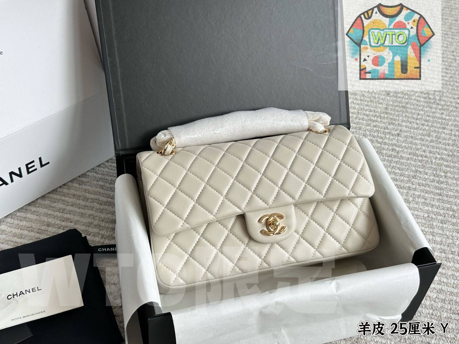 【今日特価】Chanel CF ゆっくりと作られた羊皮ハンドバッグ Good Quality-WTO輸入 - メルカリ