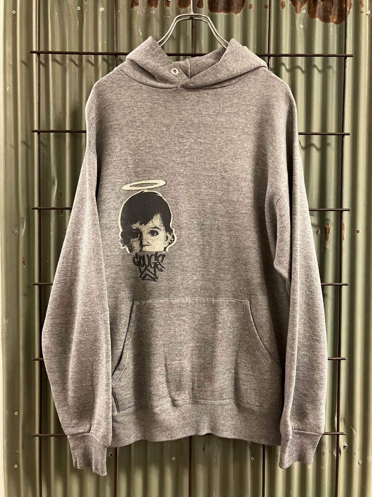 90‘s GOUGE Sweat Hoodie ガウジー プリントスウェット フーディ パーカー オールドスケート Old Skate - メルカリ