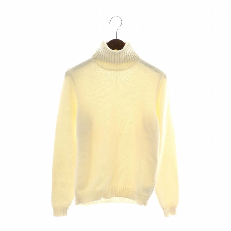 ザノーネ ZANONE 5ゲージ タートルネック ニット セーター 5G ミドルゲージ 羊毛 ウール 長袖 46 M 白 ホワイト 810005 Z0229 /XZ GY32 - メルカリ