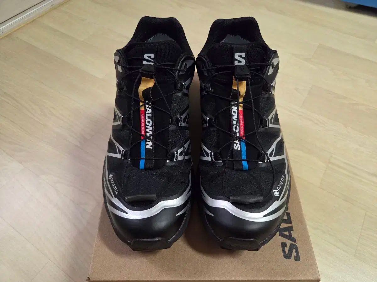 SALOMON(サロモン) XT ー 6 GORE-TEX(ゴアテックス) 黒 シルバー 275mm - メルカリ