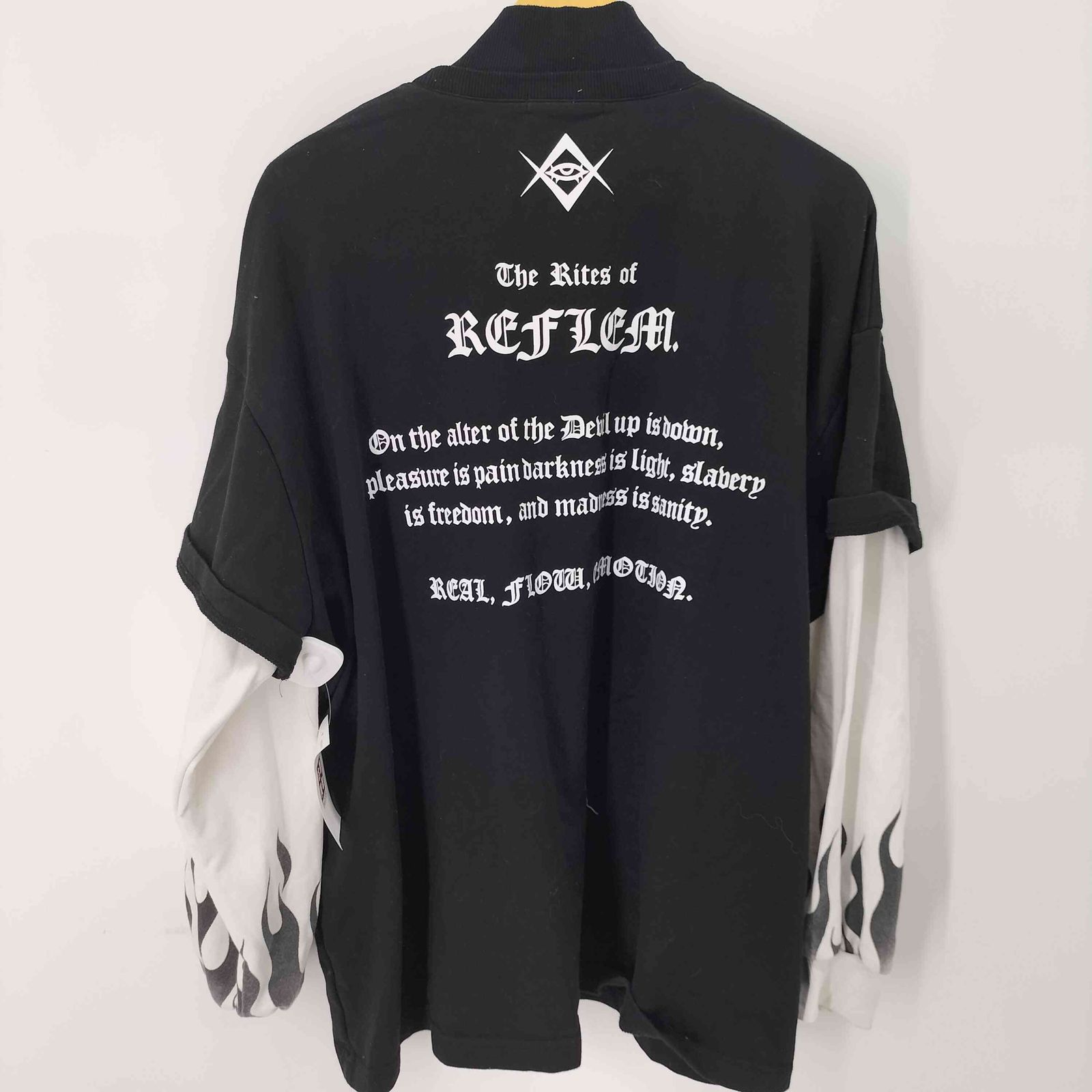 レフレム REFLEM フェイクレイヤードカットソー メンズ FREE レフレム REFLEM フェイクレイヤードカットソー メンズ FREE