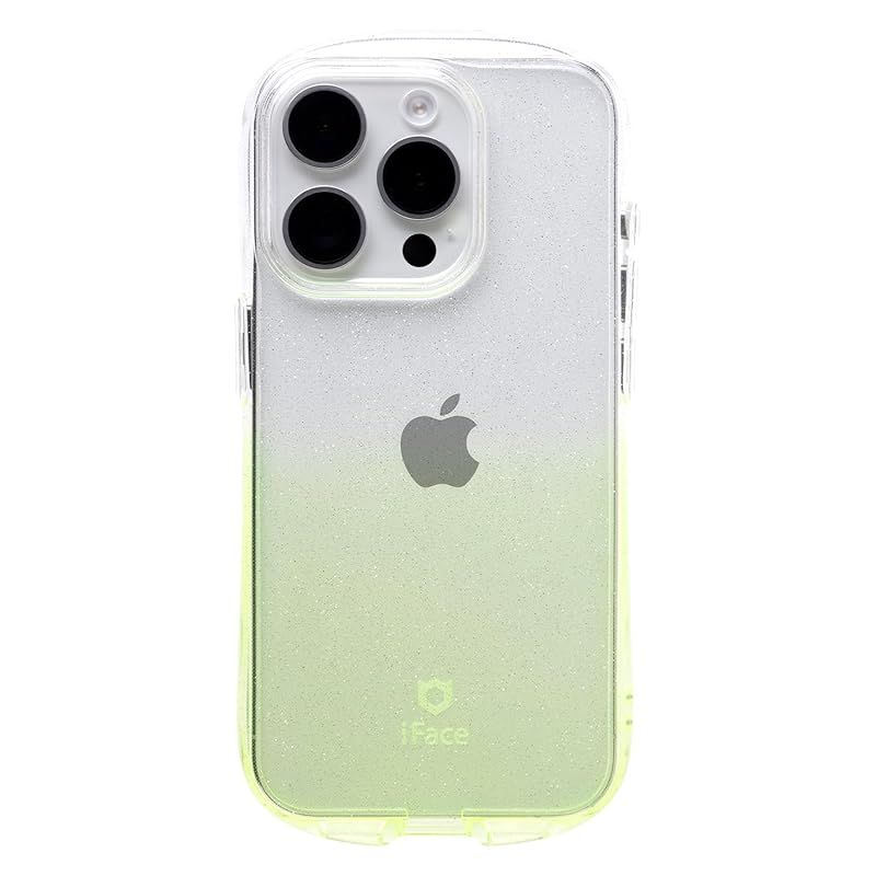 iFace Look in Clear Lolly iPhone 14 ケース (クリア/ライム)【アイフォン14 カバー 透明 耐衝撃 ...