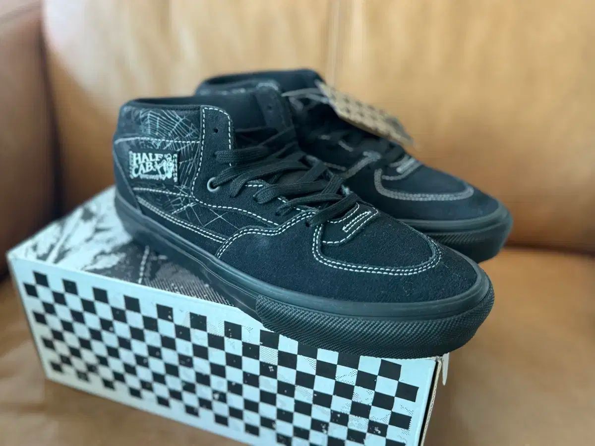 265 ） VANS(バンズ) スケート ハーフキャブ 木炭 - メルカリ