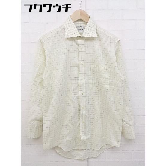 DURBAN MIRACLE CARE ダーバン ミラクルケア 長袖 シャツ サイズ 37-38 ベージュ系 メンズ 【中古 ...