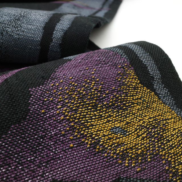 平和屋本店□極上 スリーシーズン 春夏秋 太鼓柄袋帯 兎 金糸 逸品 未