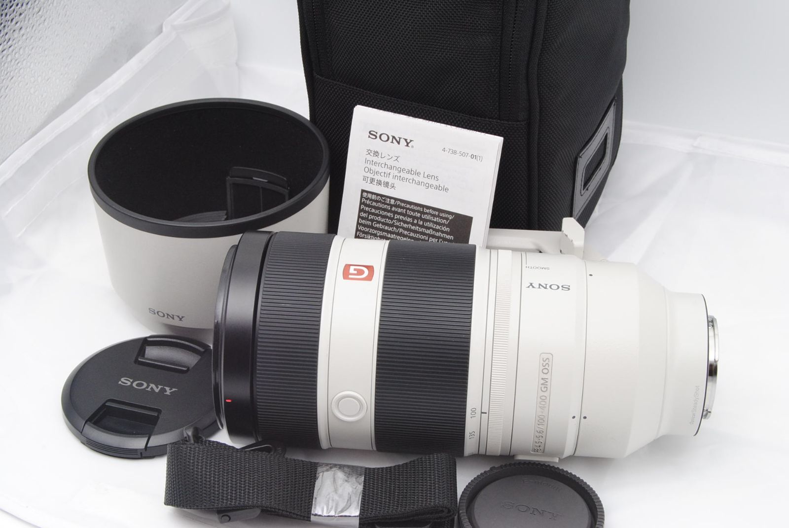 新品級 ★ ソニー(SONY) SEL100400GM FE 100-400mm F4.5-5.6 GM OSS G Master デジタル ...