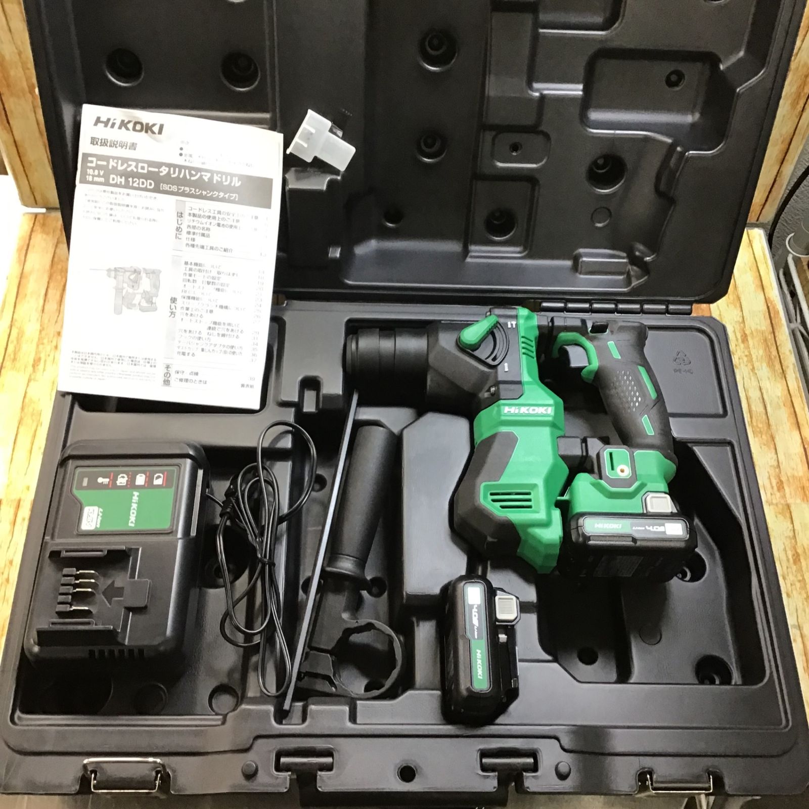 HiKOKI(ハイコーキ) 10.8V コードレス ハンマドリル DH12DD(2LSK) 蓄電池2個・充電器・ケース付き【川崎店】 - メルカリ