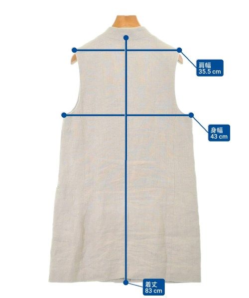 Lisiere リジエール ベスト レディース 【古着】【中古】 Lisiere ベスト レディース 【古着】【中古】【送料無料】 - メルカリ