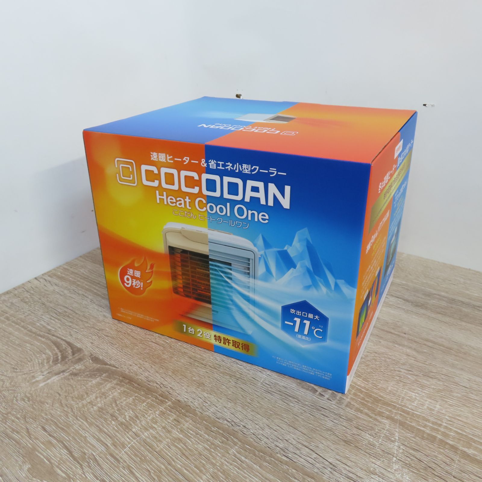 未使用品 ショップジャパン ここだん ヒートクールワン CCD-WS01 - メルカリ