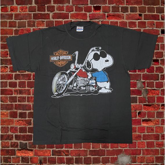 Harley-Davidson / ハーレーダビッドソン SNOOPY / スヌーピー Tシャツ - メルカリ