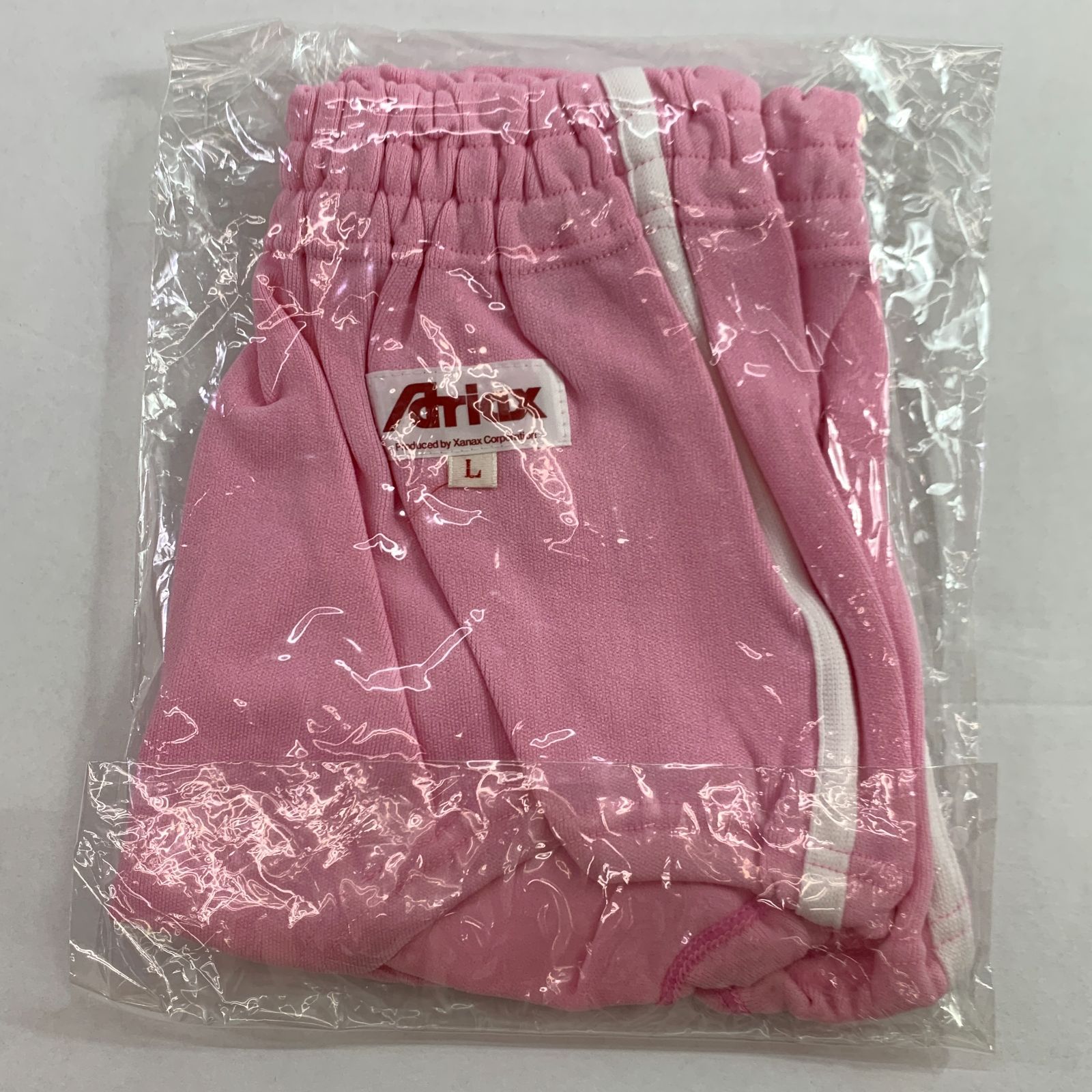 04m2661 ザナックス Xanax アリアックス Ariax ブルマー ARW-510 Lサイズ ピンクxホワイトライン ナイロン100% ...