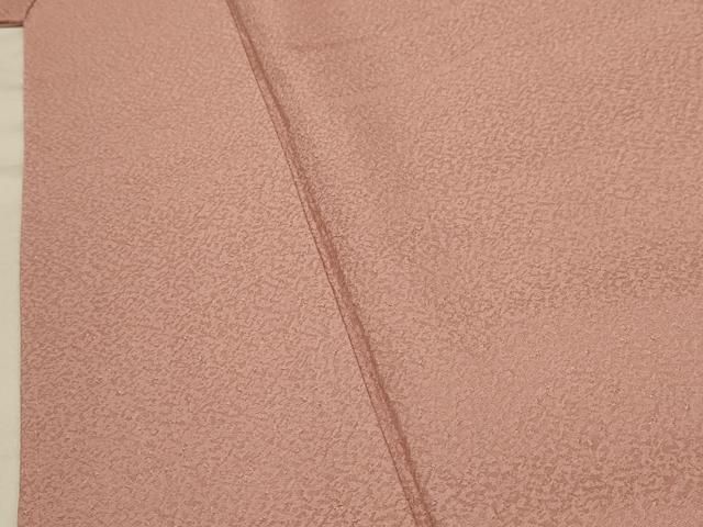 平和屋着物□上質な色無地 紋意匠 珊瑚色 正絹 逸品 AAAZ5378sx - メルカリ