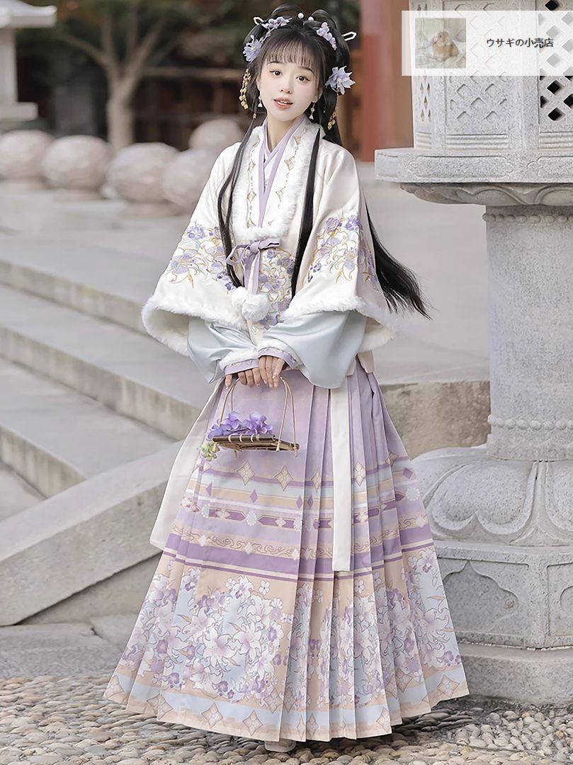 未使用】豪華刺繍 漢服 かんふく 古風衣装 レトロ風 中華ロリータ