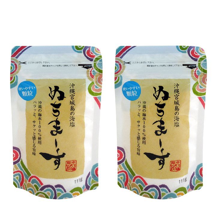 沖縄の塩 ぬちまーす 顆粒タイプ 111g×2個 - メルカリ