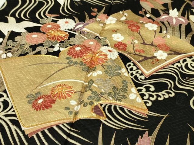 平和屋本店□極上 十日町老舗ブランド 吉澤友禅 吾妻徳穂 訪問着 駒