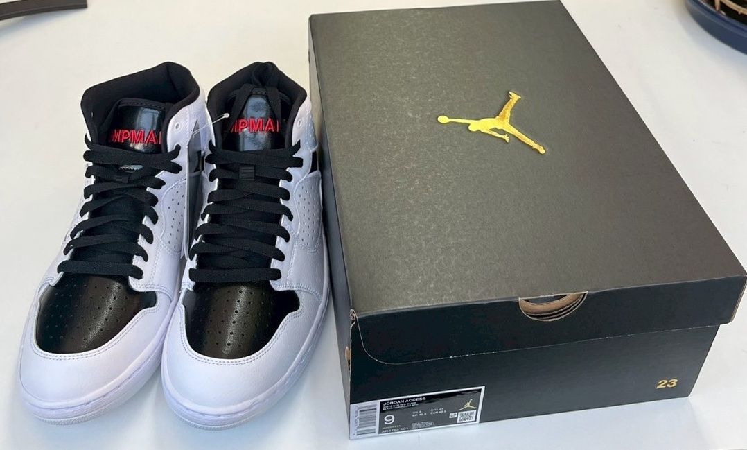 jordan access ジョーダン アクセス AR3762-101 White/Black ナイキ