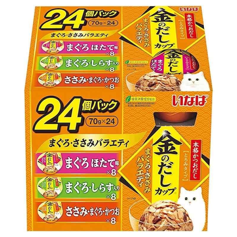 いなば チャオ 金だしカップ24P まぐろ・ささみバラエティ - メルカリ