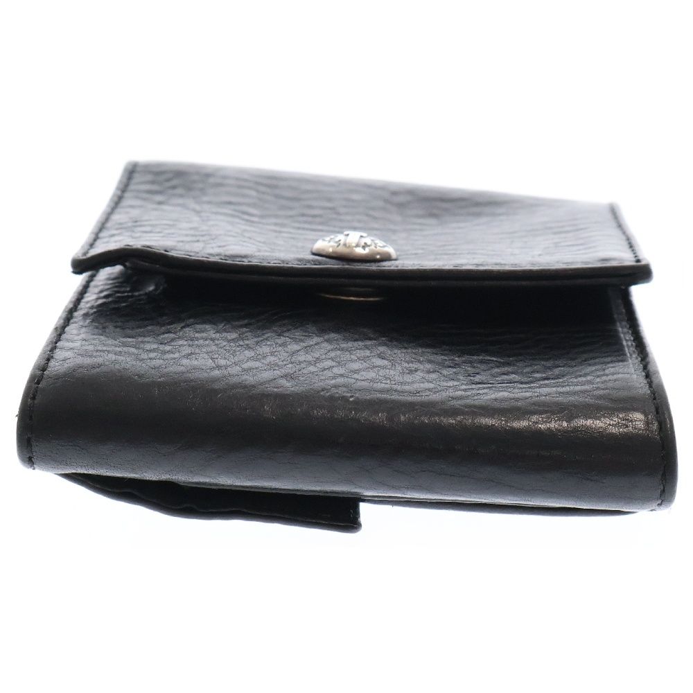 クロムハーツ 2FACE ヴァインダガーボタンコンパクトウォレット財布