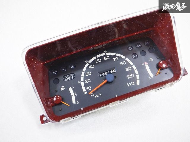 【実動外し】 保証付 スバル純正 M-KT2 KT2 サンバー 4WD 1984年12月 軽トラック スピードメーター 走行距離28818km 257300-6040 棚B11E - メルカリ