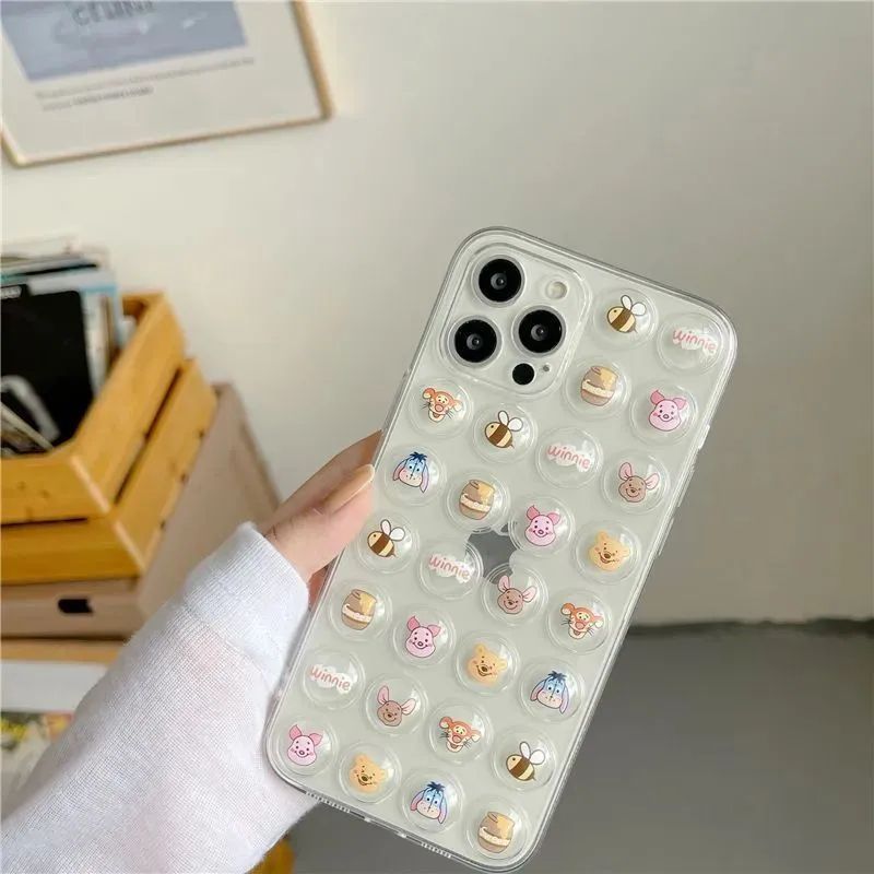 Apple iPhone13 iPhone13 Pro ディズニー くまのプーさん デザイン バブルソフトシェル スマホケース - メルカリ