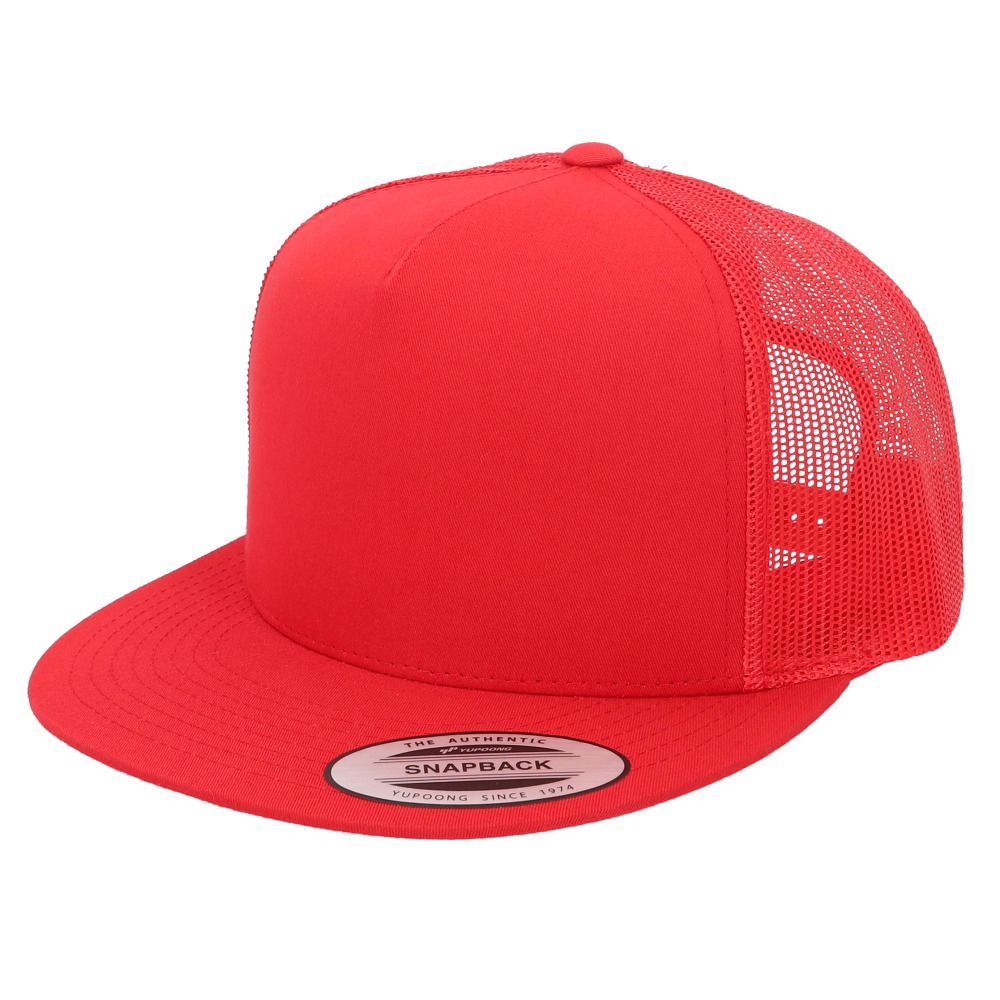 Red ☆ FLEX FIT CLASSICS TRUCKER CAP flexfit フレックスフィット キャップ 帽子 ぼうし CAP ...