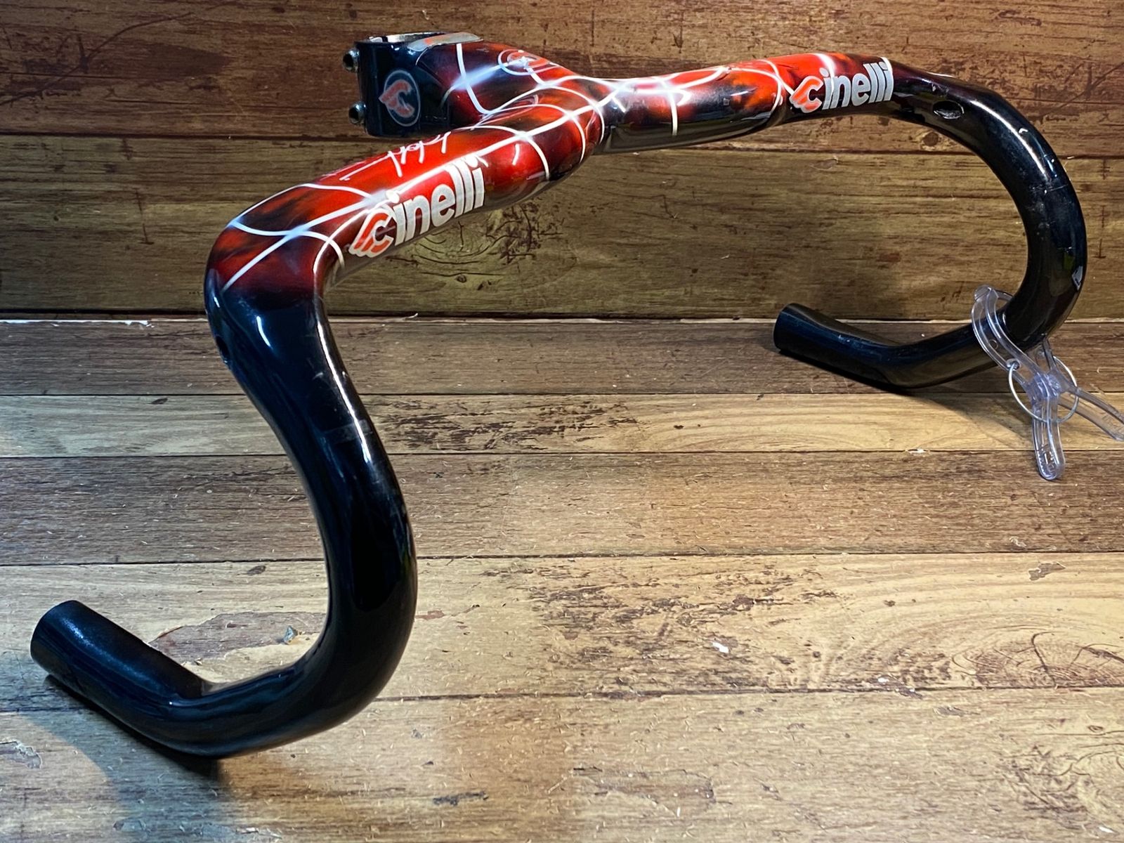 HS285 チネリ CINELLI RAM SPIDER カーボン ドロップハンドル 一体型 OS 100mm エンドC-C 400mm - メルカリ