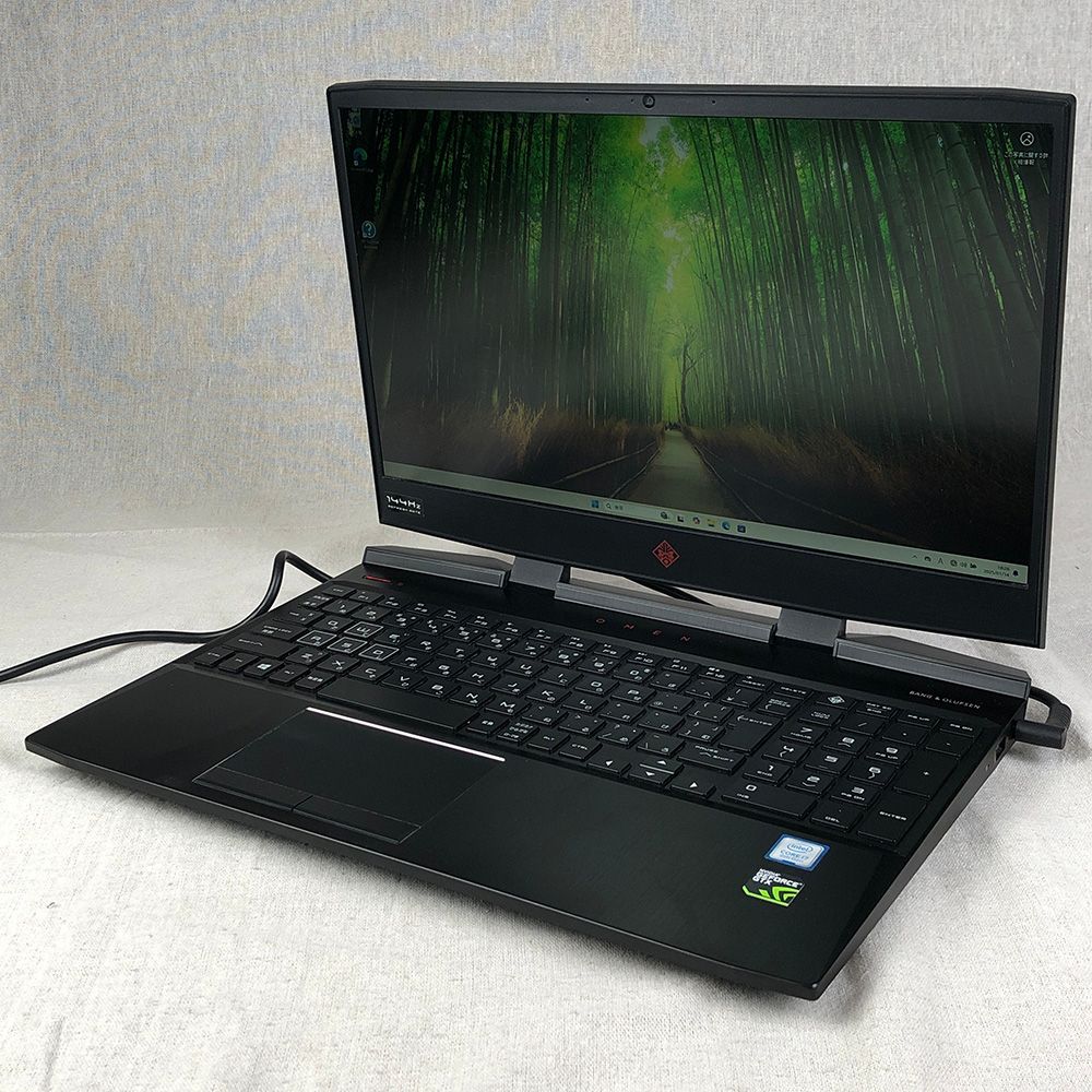 ジャンク品・本体のみ ゲーミングノートPC パソコン HP OMEN by HP 15-dc0076TX【i7-8750H・GTX1060 ...