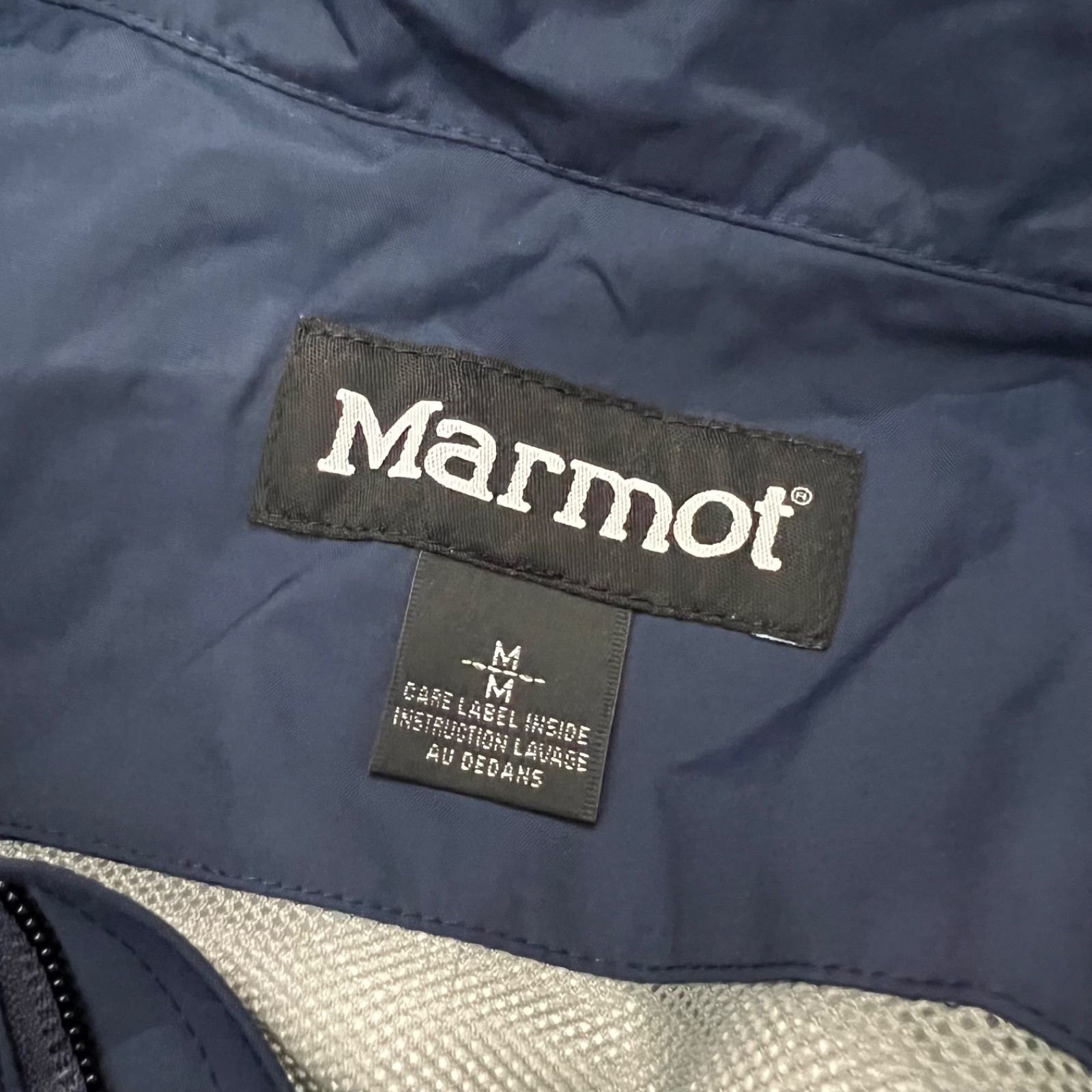 z864 Marmot マーモット パーカー ネイビー レディース Mサイズ - メルカリ