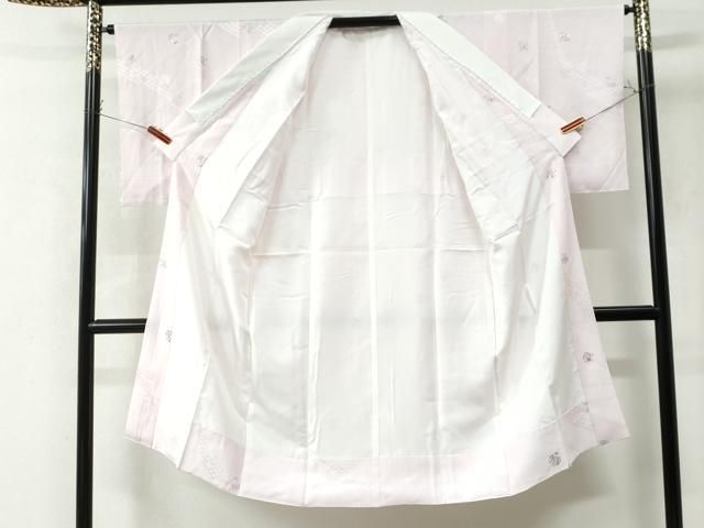 平和屋着物○長襦袢 無双仕立て 舞桜 正絹 逸品 AAAY4713ck