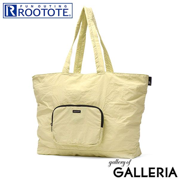 ルートート トートバッグ レディース 大きめ 大容量 ブランド 軽量 軽い ROOTOTE ナイロン 50代 旅行 A3 B4 A4 パッカブル 撥水 無地 1314 CREAM - メルカリ