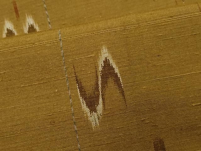 平和屋着物○上質な紬 絣文様 やまと誂製 正絹 逸品 CAAT7027vf - メルカリ