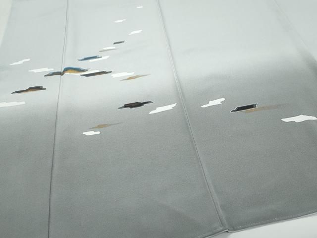 平和屋着物○京友禅作家 山科春宣 訪問着 霞文 金彩 正絹 逸品