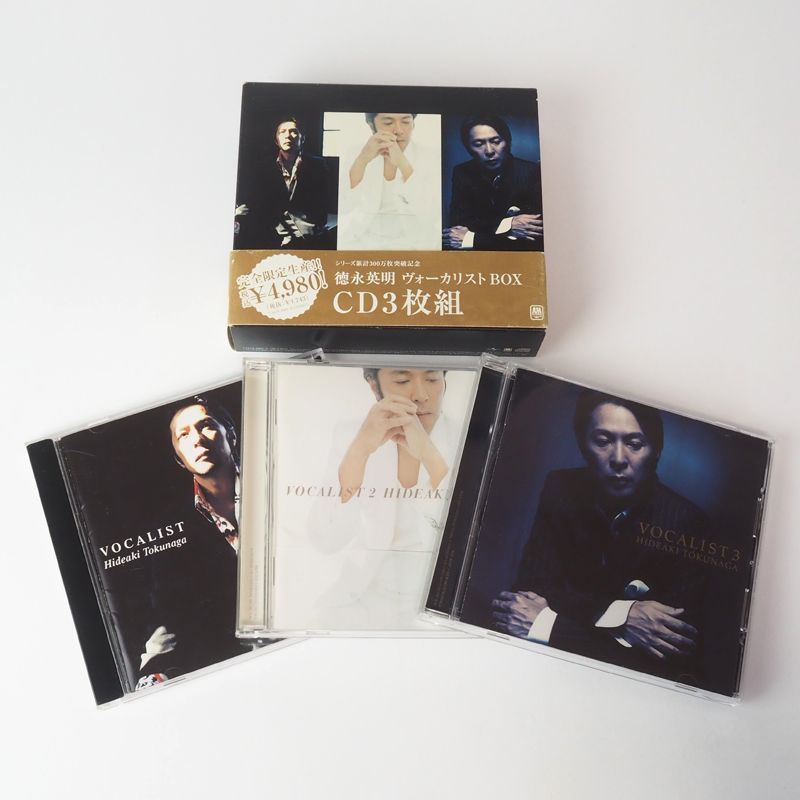 [帯付] 德永英明 HIDEAKI TOKUNAGA VOCALIST BOX (CD3本組）ハナミズキ/異邦人/涙そうそう/雪の華/いい日旅立ち、他 UMCK-9207 [M5] - メルカリ