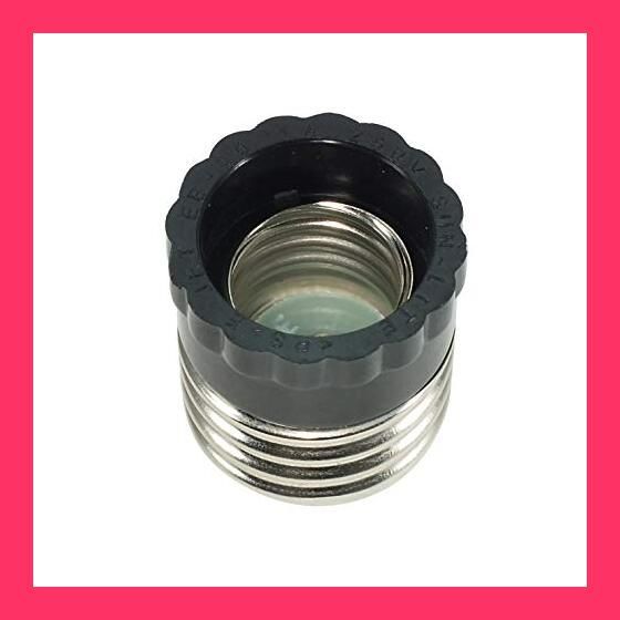 ★スタッフおすすめ！売れ筋★Aiwode E26 to E17口金変換アダプタ、LED電球E17口金変換アダプタ、裸電球、電球ソケット 天井照明 、ベークライト*青銅色、電球なし（1個セット ...