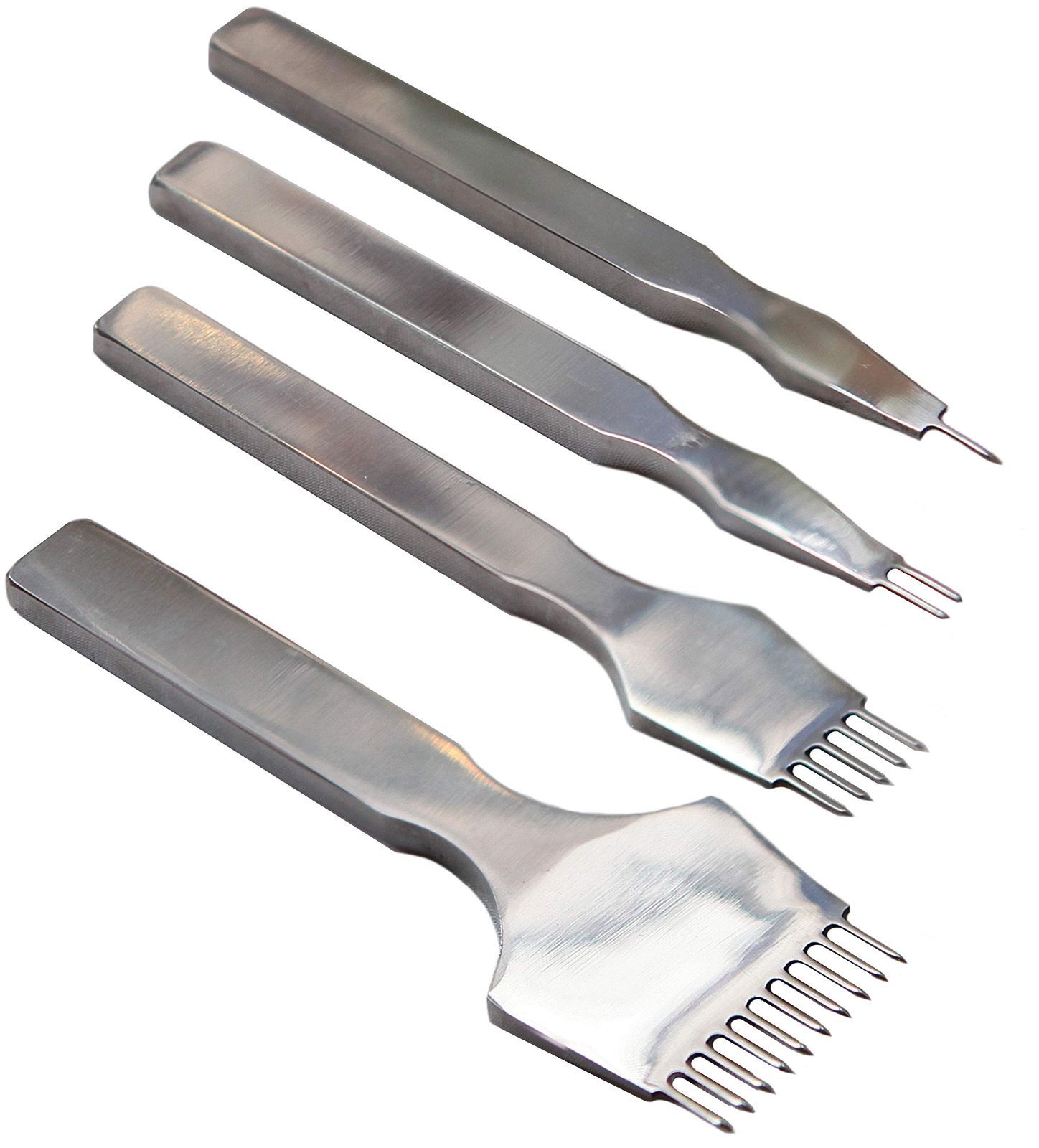 工具 レザークラフト a294 4本セット 高速度鋼 (3.0mm) 菱目打ち - メルカリ