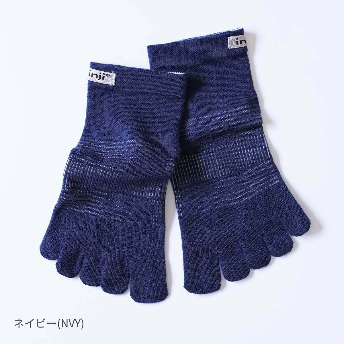 injinji インジンジ ランライトウェイトミニクルー 281130 5本指靴下 5本指ソックス ユニセックス レディース メンズ 新品 国内正規品 ランニング 【サイズ / L：27.5 ...