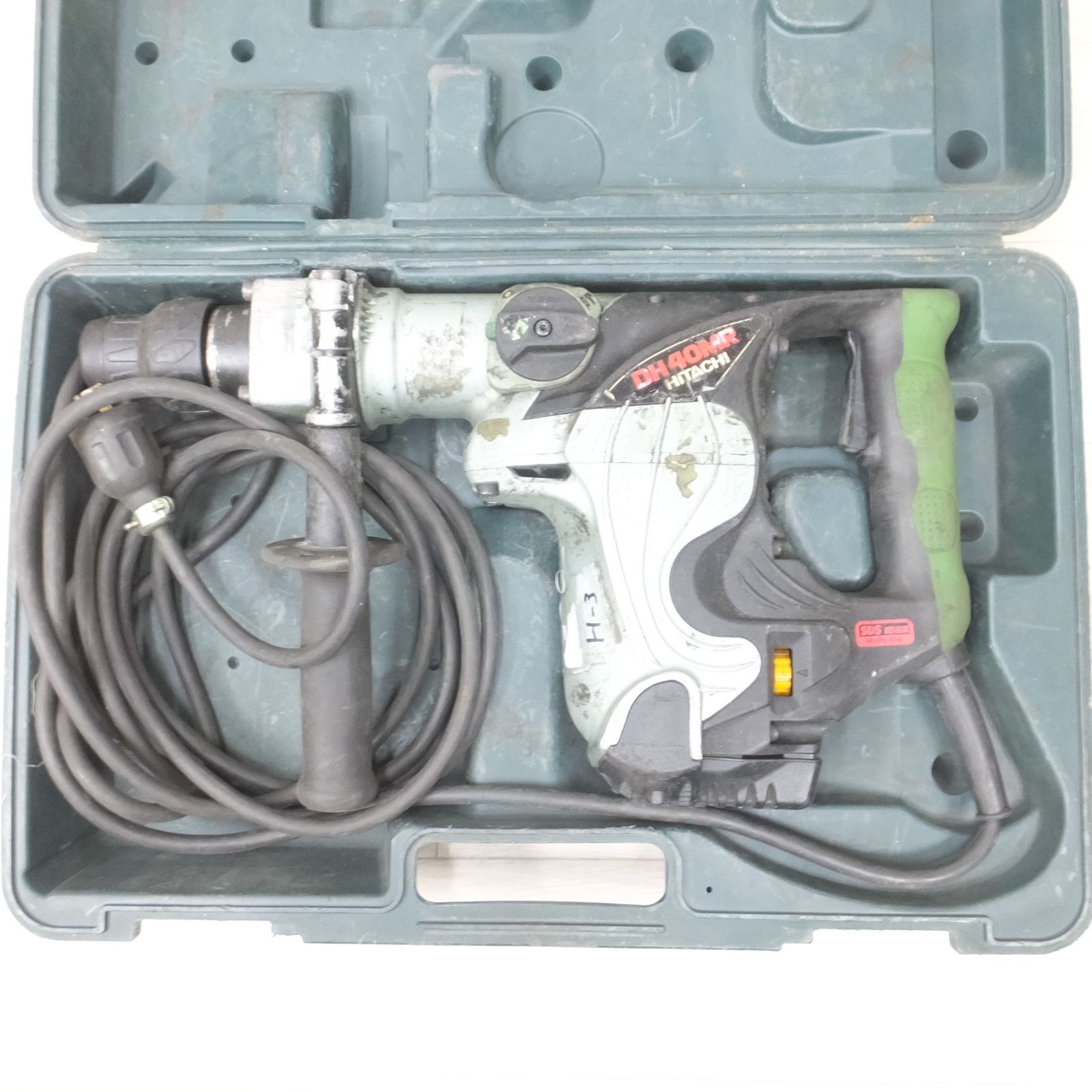 [送料無料] 日立工機 HITACHI 40mm ハンマ ドリル DH40MR 100V 50/60 Hz 1100W ハンマードリル ケース ...