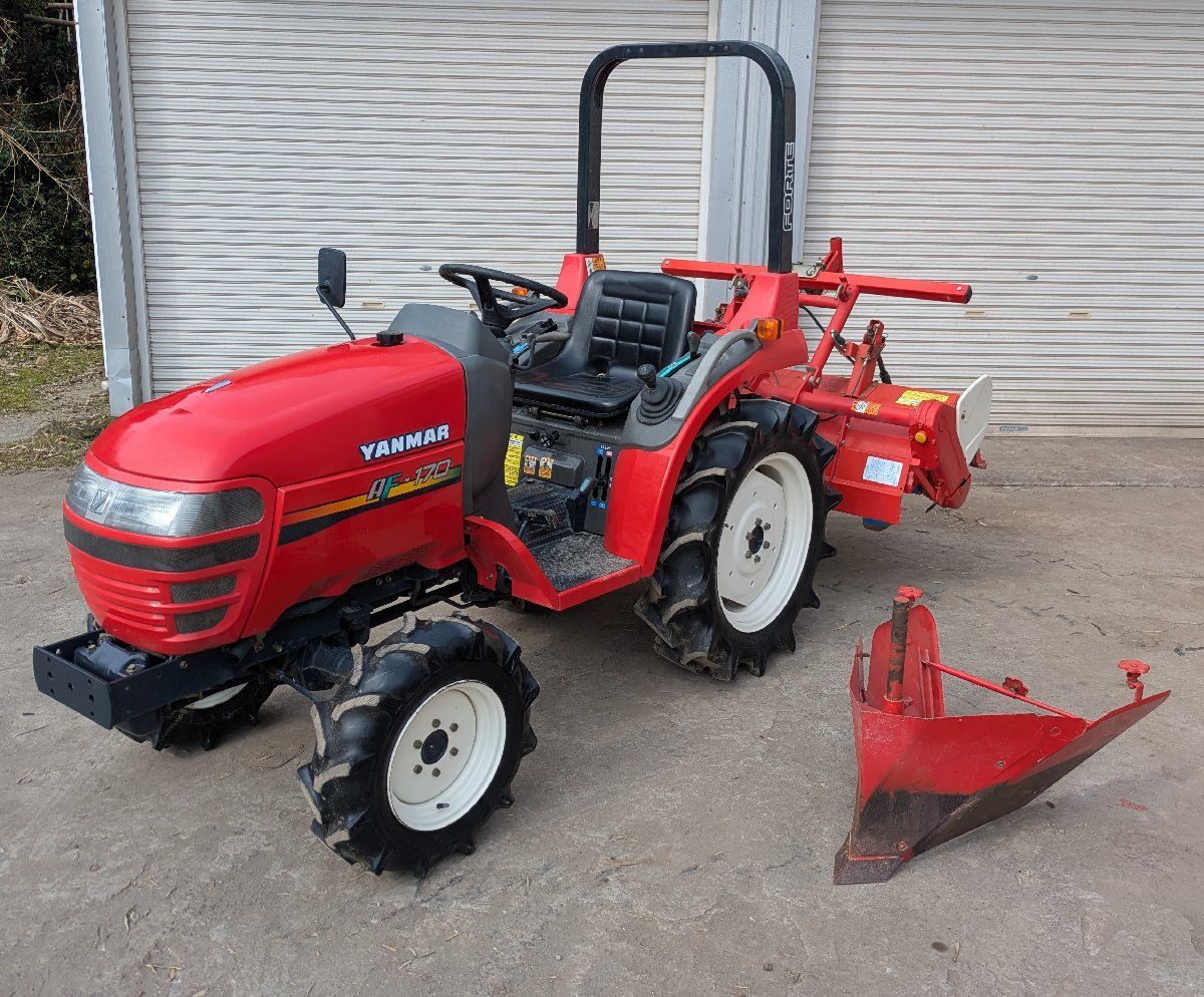 鹿児島発 ヤンマー17馬力 ディーゼルトラクターAF170 パワステ モンローオート 逆転 培土器付き 送料別 - メルカリ