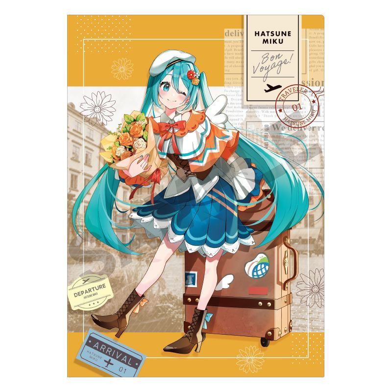 【新品】初音ミク シングルクリアファイル イエロー 公式グッズ colleize - メルカリ