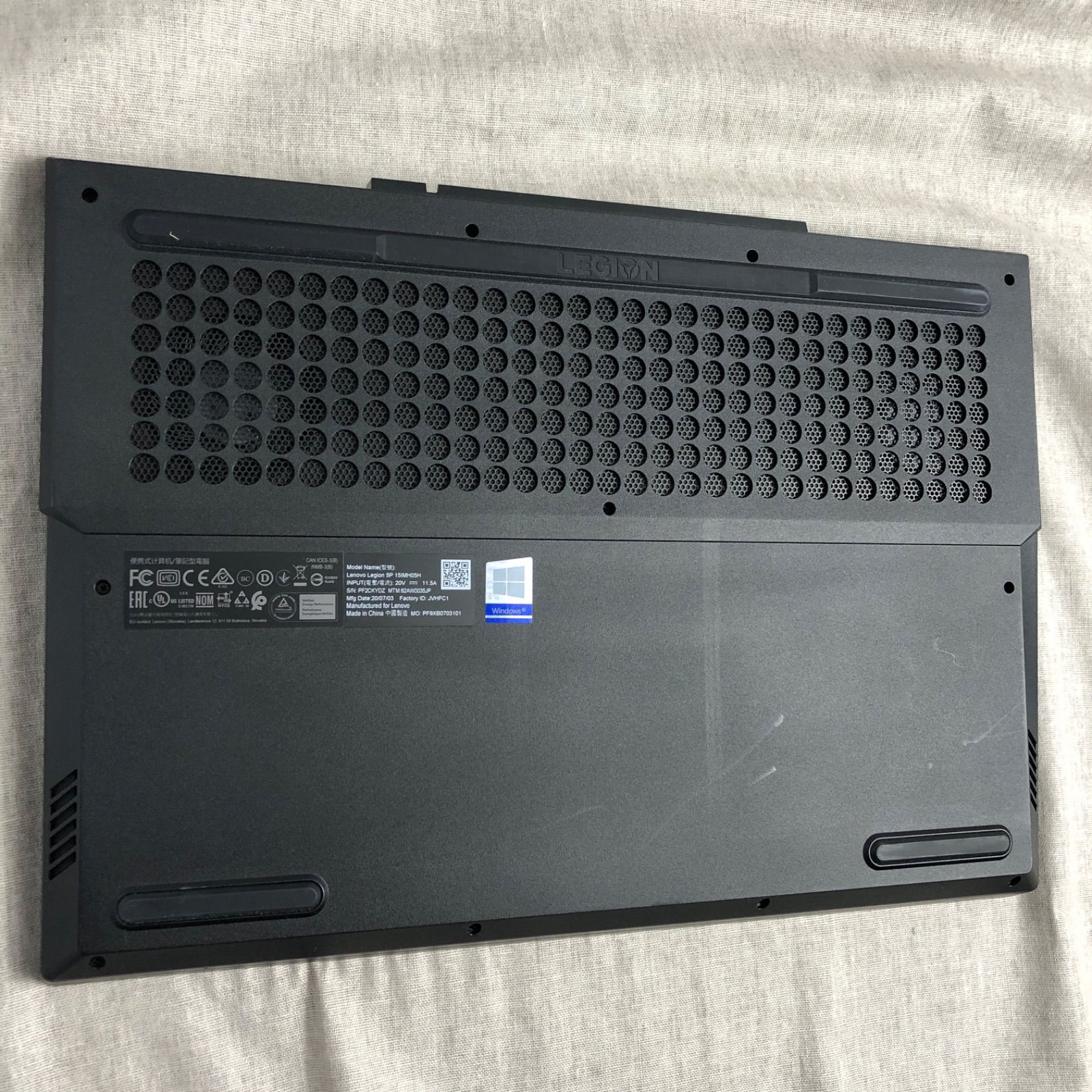 ゲーミングPC ノートPC Lenovo Legion レノボ レギオン5P 15IMH05H【i7-10750H・GTX 1660 Ti ...