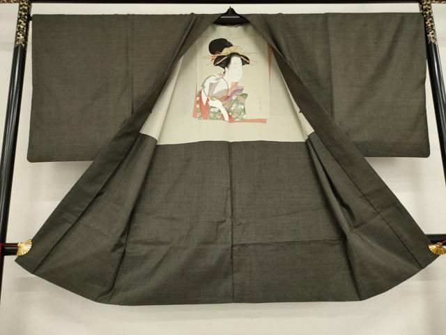 平和屋着物○男柄の最高峰 西郷柄 西郷絣 本場大島紬 赤尾木西郷 男性